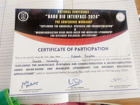 Adarsh Panjikar On Linkedin I Am Highly Honoured To Get An Opportunity To Attend Pre Conference