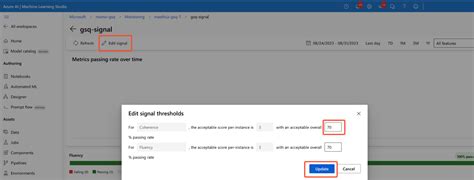 生成式 Ai 应用程序的模型监视（预览版） Azure Machine Learning Microsoft Learn
