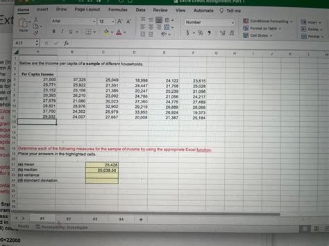 [solved] determine ench of the following measures for the