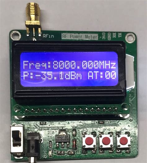 1Mhz 8000Mhz Rf Power Meter Digitale Lcd Display R Grandado