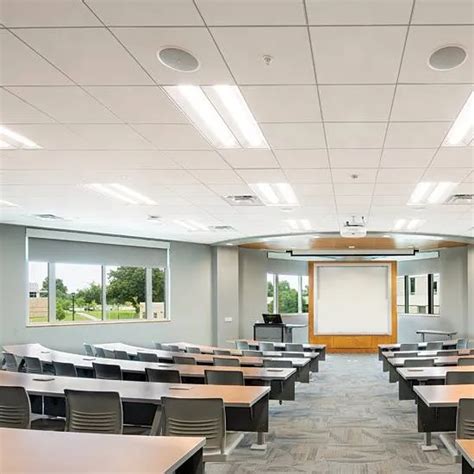 Fiberglass Ceiling Insert Edge Acoustic Ceiling For Hospital Fiberglass