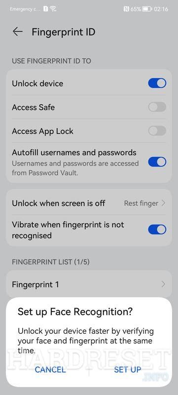 How To Add Fingerprint To HUAWEI Nova Y HardReset Info