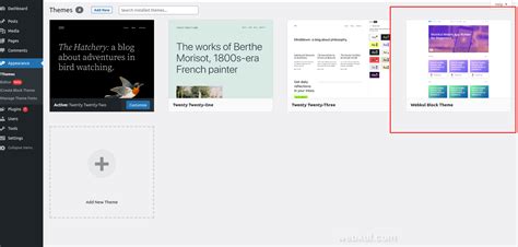 how to create block based theme in wordpress webkul blog