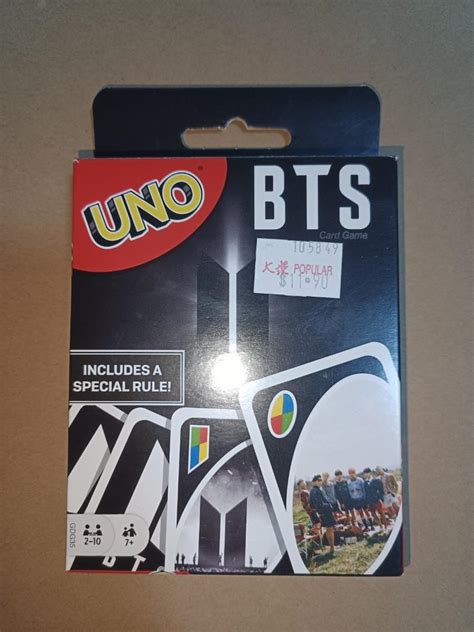 Bts Uno Limited Edition Hobbies And Toys Toys And Games On Carousell