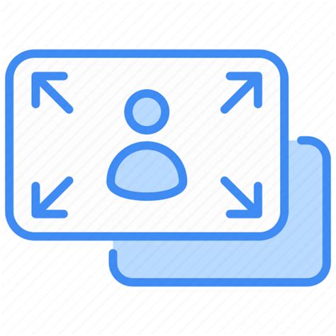 Fullscreen Maximize Expand Arrow Resize Enlarge Arrows Icon Download On Iconfinder