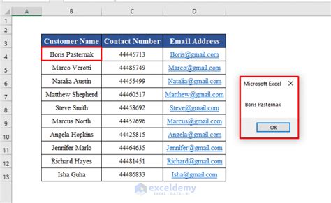 Excel Vba Set Variable To A Cell Value 3 Practical Examples