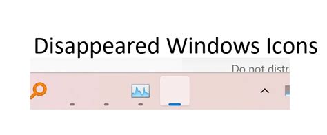 Windows Icons Disappeared From Taskbar [fixed]