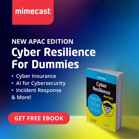 Mimecast On Linkedin Cyber Resilience For Dummies® Second Mimecast Special Edition