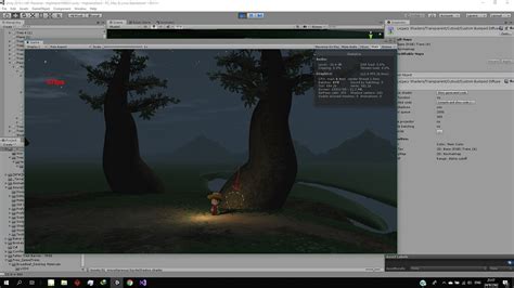 how to fix point light do not cast shadow on tree creator bark shader