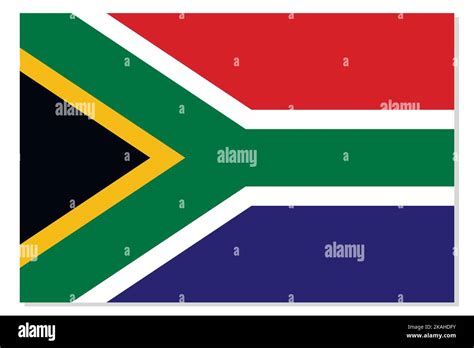 Flag Of Republic Of South Africa Rsa National Symbol In Official