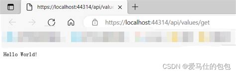 C Net Core WebApi简单创建及使用 c webapi CSDN博客