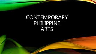 Contemporary Philippine Arts From The Region | PPTX