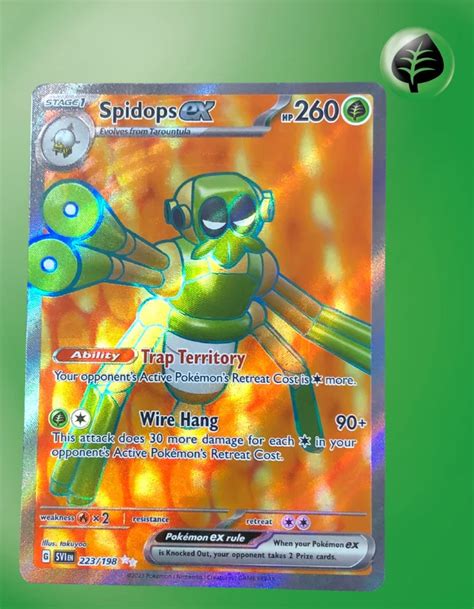 Spidops Ex Scarlet Violet Tcg Coleccionistas