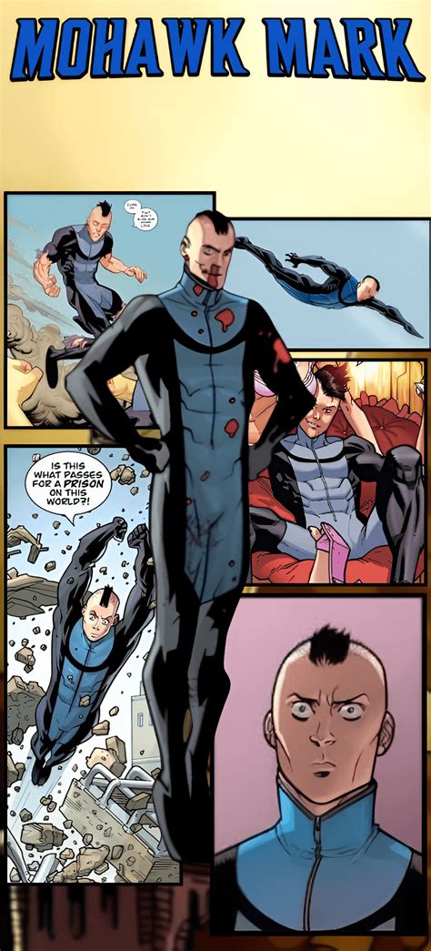 Mohawk Mark Invincible Wallpapers Wallpaper Cave