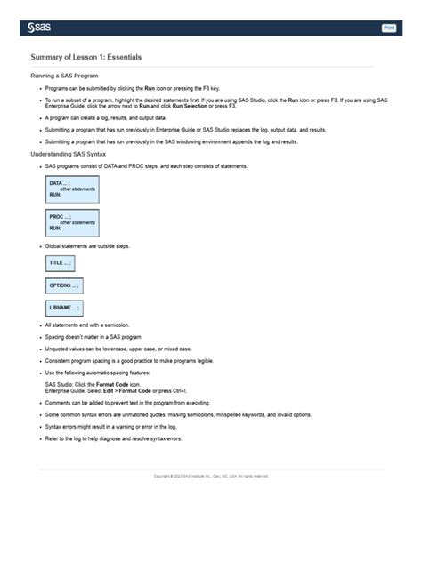 Epg1v2summary Of Lesson 1 Essentials Pdf