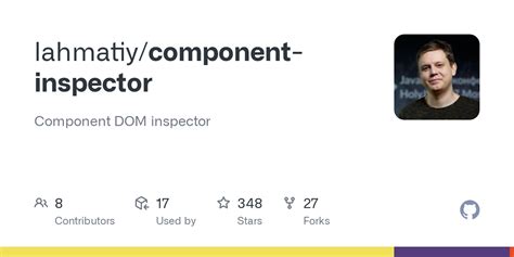 Github Lahmatiycomponent Inspector Component Dom Inspector
