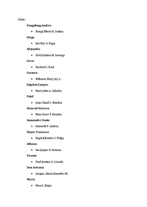 Script Final Malkom Na Talagas Casts Pangulong Andres Bengt Elbert B Dolina Diego Jon Rey A
