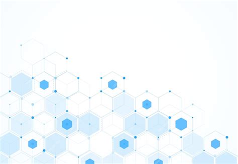 Premium Vector Abstract Hexagonal Molecular Structures In Technology Background And Science