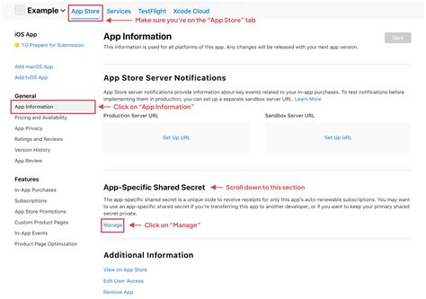 Configure Shared Secret Iaphub