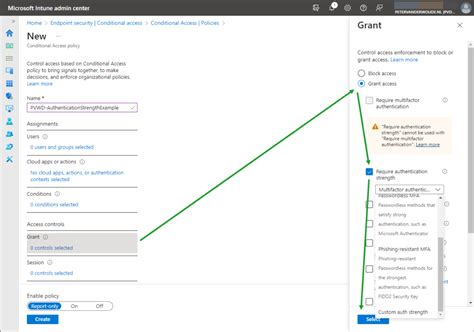 Using Authentication Strengths In Conditional Access Policies All