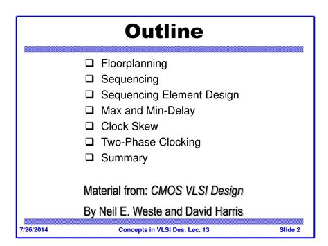 ppt 332 479 concepts in vlsi design lecture 13 sequential circuits
