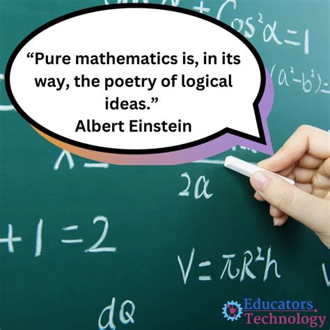 20 Of The Best Inspirational Math Quotes Educators Technology