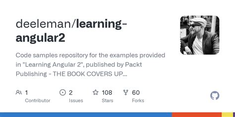 GitHub Deeleman Learning Angular Code Samples Repository For The Examples Provided In