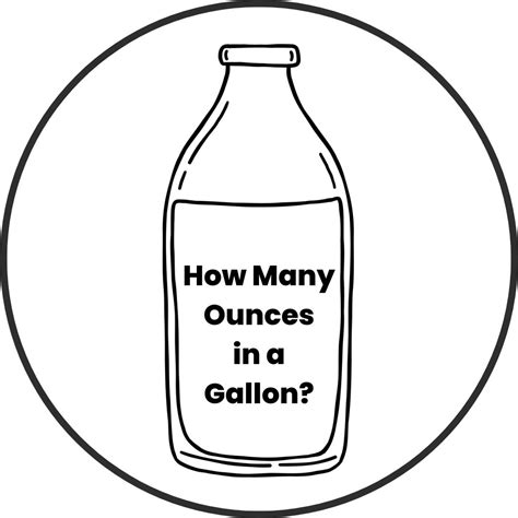 How Many Ounces In A Gallon Conversion Guide Charts