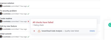 sonarcloud using sonarqube quality gate action with sonarcloud github