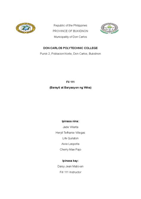 Teoryang Interference Phenomenon At Interlanguage Interference Filipino 3b Republic Of The