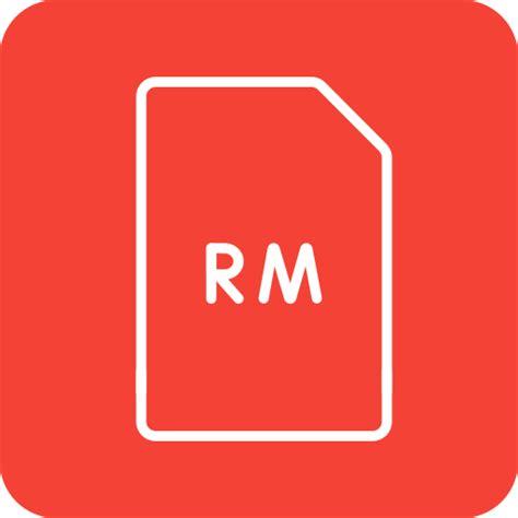 Rm File Generic Color Fill Icon