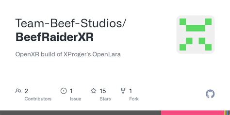 GitHub Team Beef Studios BeefRaiderXR OpenXR Build Of XProger S OpenLara