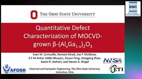 Underline Quantitative Defect Characterization Of Mocvd Grown β Al Ga 2o3 And Comparison With