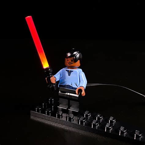 Lego Led Minifigures Lightsabers For Star Wars Play Light Saber