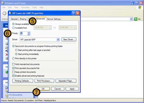 Mcse Setting Printer Priorities