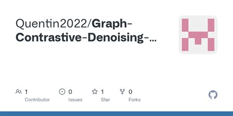 Graph Contrastive Denoising Module Hyperparameters Py At Main