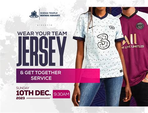 Rep Your Team Jersey Church Flyer Designed By Oppomence Graphics In Ghana Call Us On 0247369275