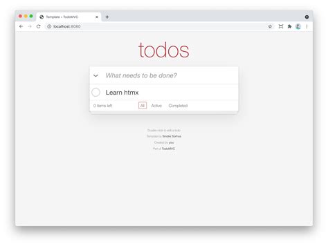 Todomvc With Thymeleaf And Htmx Wim Deblauwe