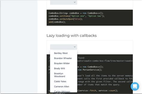 Vaadin Combobox Input Field Type Action Not Working Properly · Issue