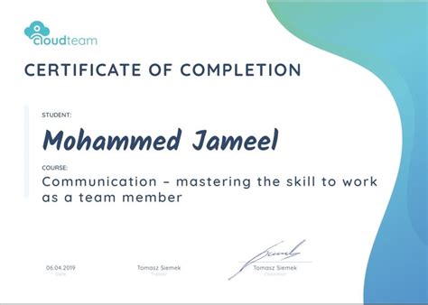 Mohammed Jameel On Linkedin Mastering The Skill To Work As Team Member