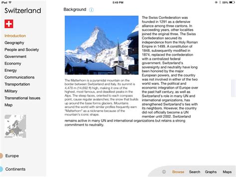 Learn About The World With World Factbook Visual Edition Geekdad