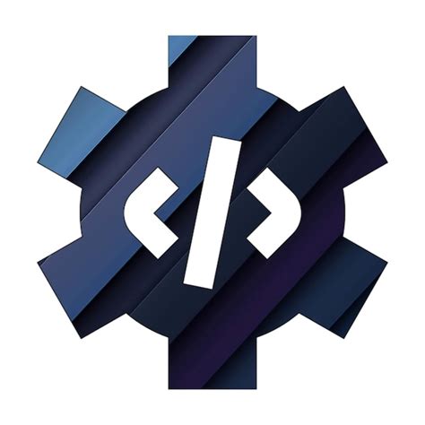 Premium Photo Photo Icons Api Icon Blue Cyan Dark Diagonal Texture