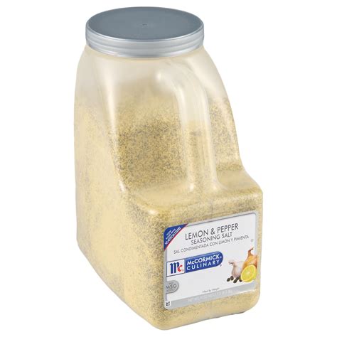 Mccormick Culinary Lemon And Pepper Seasoning Salt 75 Lb Perfect For