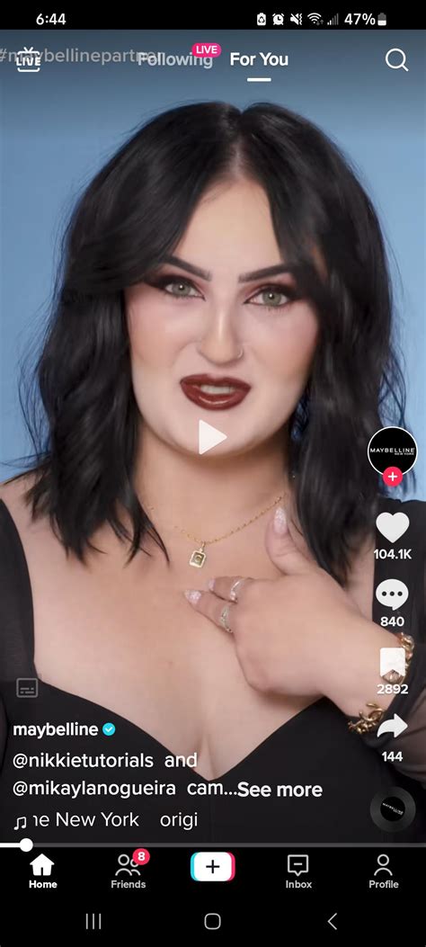 Maybelline Ad R Mikaylanogueira