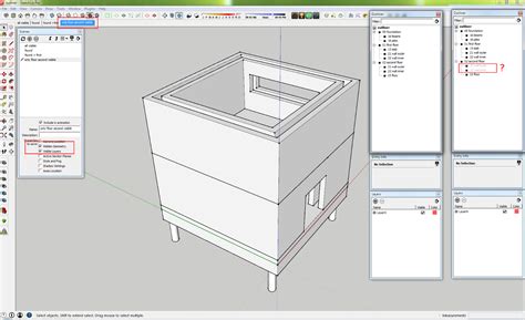 Outliner Controlling Visibility Of Nested Groups In Scenes Sketchucation