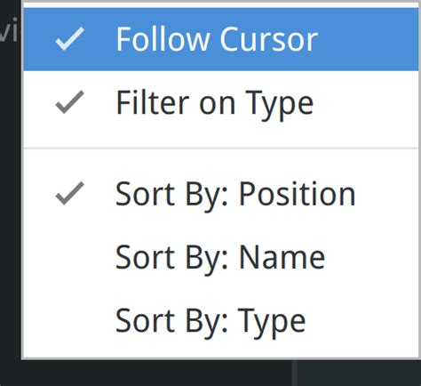 Outline Window Usability Suggestion Issue Microsoft Vscode Go GitHub