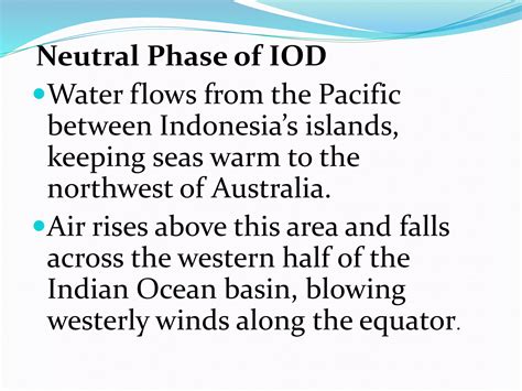 Indian Ocean Dipole Iod Pptx