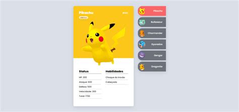 Github Carolinaripokedex Projeto De Uma Pokédex Desenvolvido