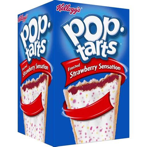 Kelloggs Frosted Strawberry Pop Tarts