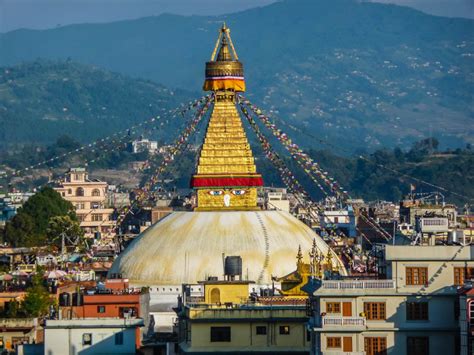 Boudhanath Stupa Kathmandhu Nepal Buddhist Arts
